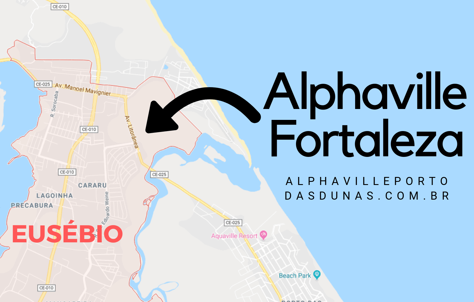 Afinal o Alphaville Porto das Dunas está em Fortaleza, Eusébio ou ...